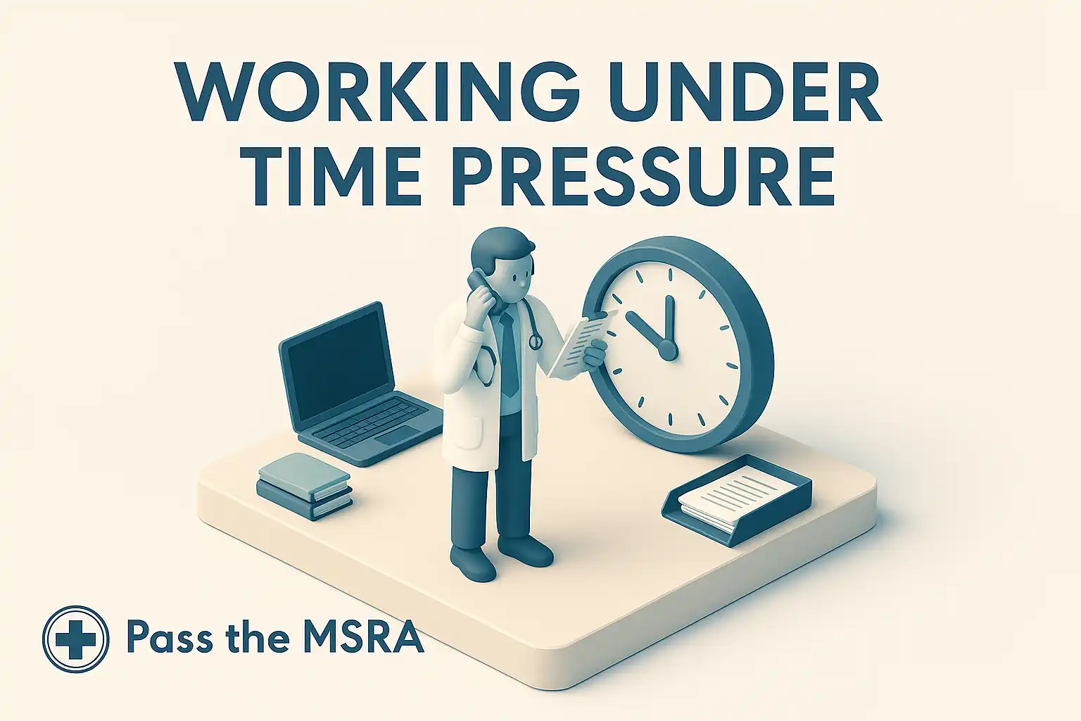 Working Under Time Pressure MSRA: 5 Rules to Survive